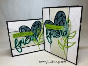Friends for Life Thank You for your June Order Card - Jilli Bling