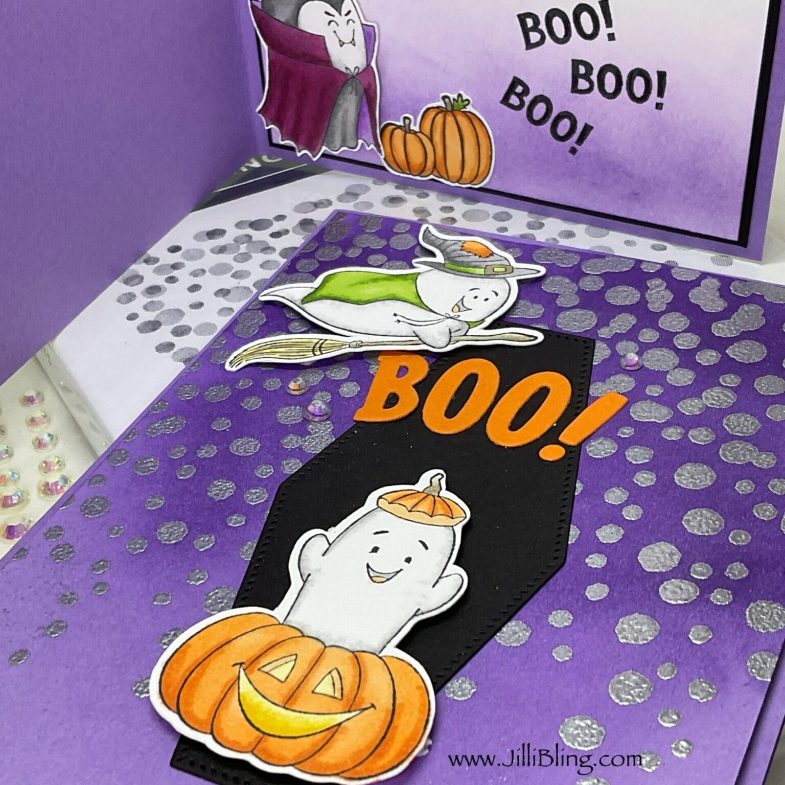 October Projects - Playful Ghosts and Encircled in Nature - Jilli Bling