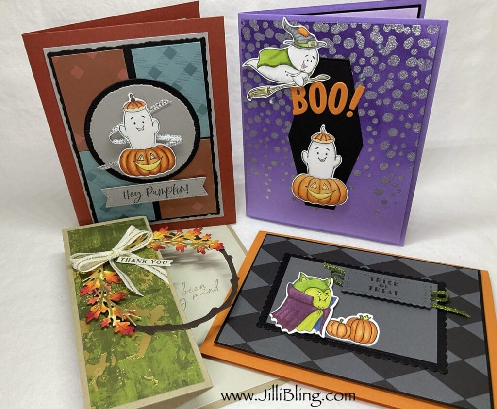 October Projects - Playful Ghosts and Encircled in Nature - Jilli Bling