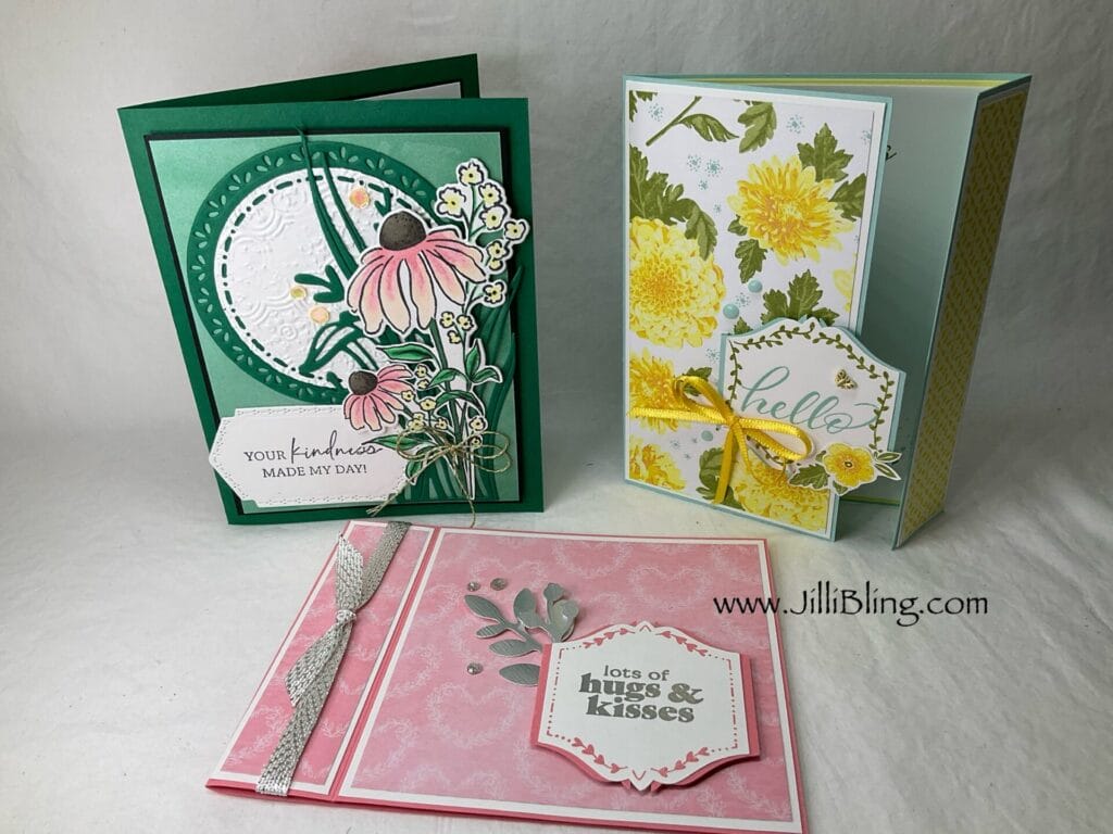 February Projects - Bright Borders, Hugs for Love, Mixed Florals ...